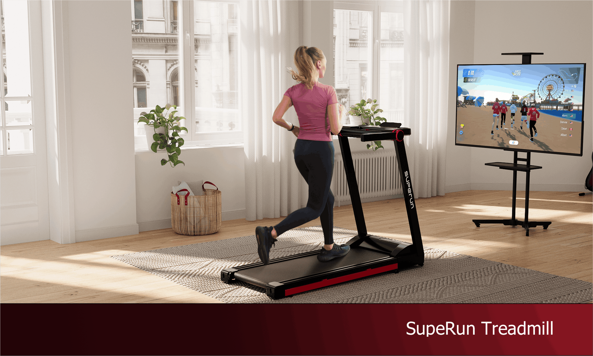 SupeRun® Official Store - Make Running Fun by Online Racing Treadmills